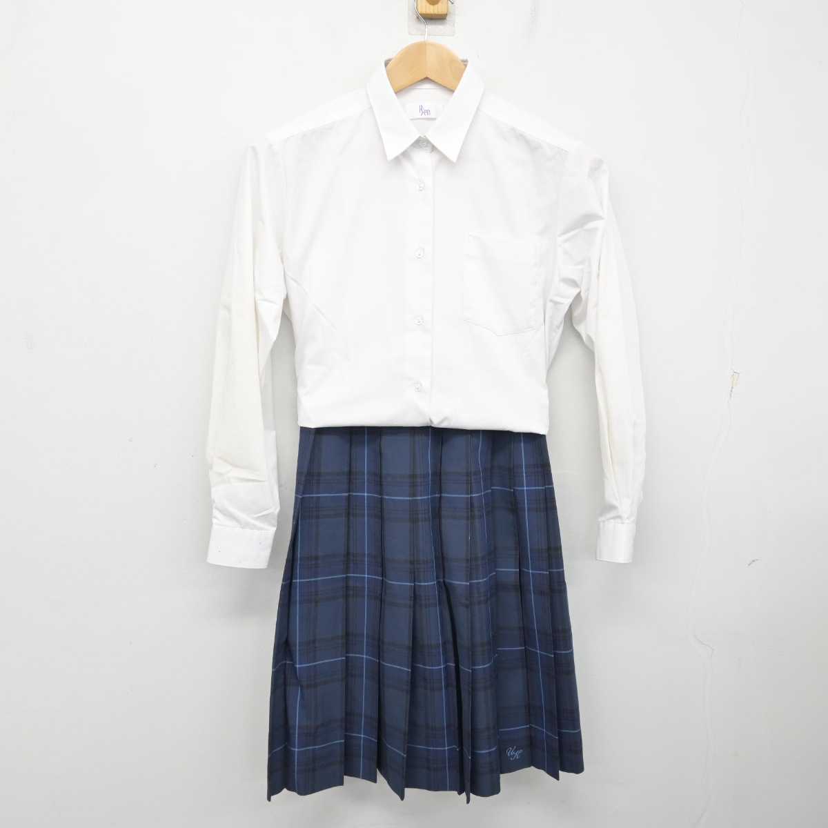 【中古】埼玉県 浦和北高等学校 女子制服 2点 シャツ・スカート Sf085280 中古制服通販パレイド
