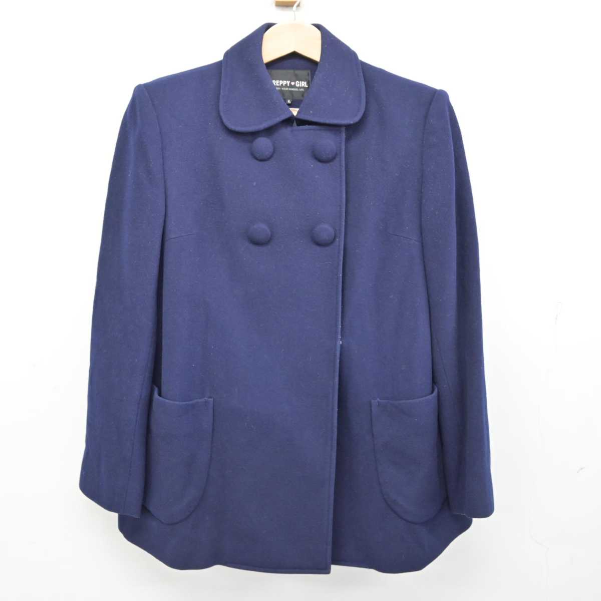 【中古】熊本県 託麻中学校 女子制服 1点 コート Sf085420 中古制服通販パレイド