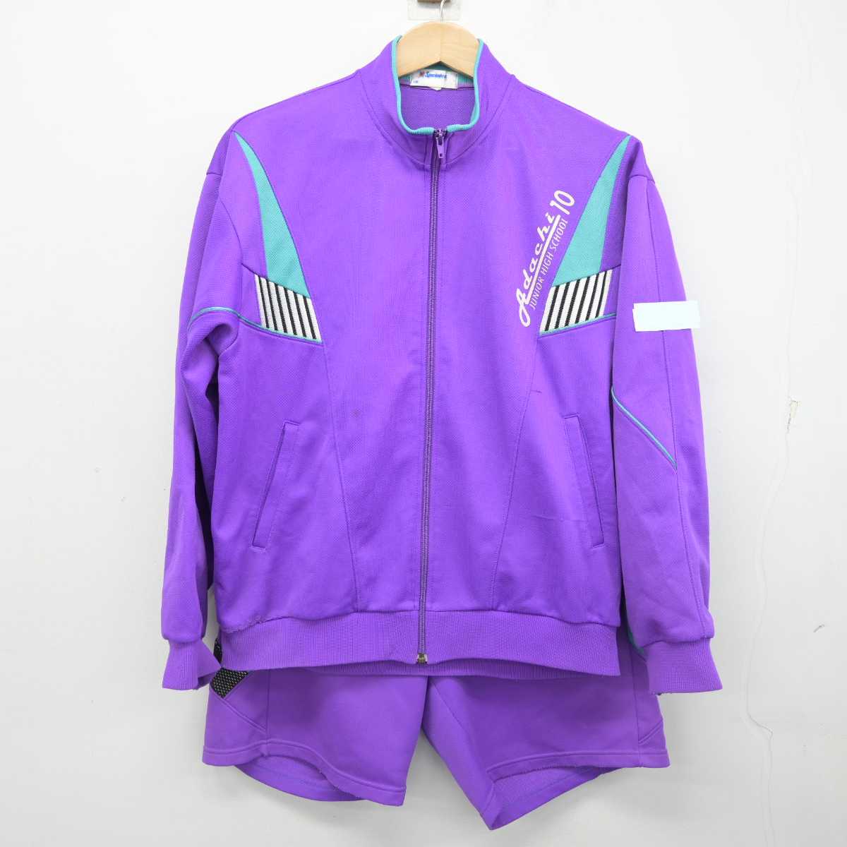 【中古】東京都 足立区立第十中学校 女子制服 2点 ジャージ 上・体操服 下 Sf085553 中古制服通販パレイド