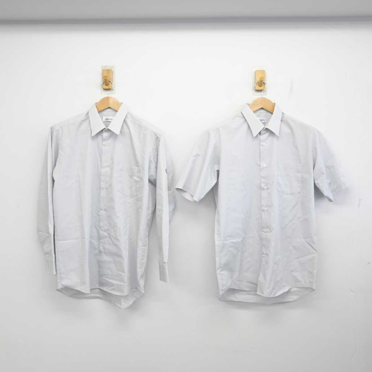 【中古】岩手県 盛岡商業高等学校 男子制服 2点 シャツ Sf086528 中古制服通販パレイド
