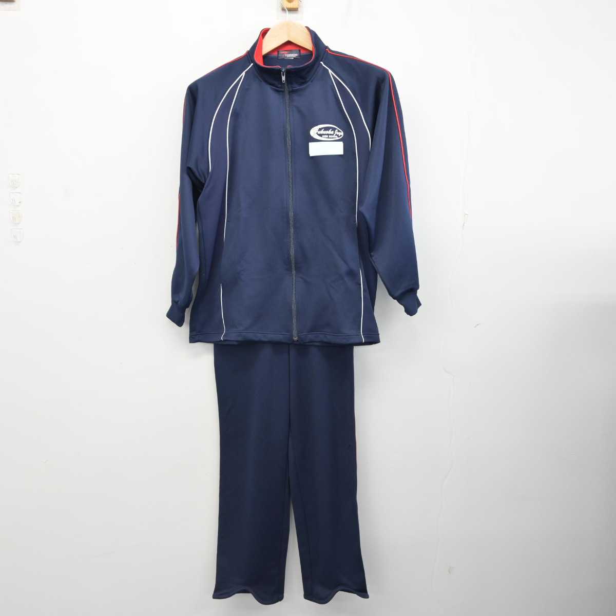 【中古】福岡県 福岡常葉高等学校 女子制服 3点 ジャージ 上・ジャージ 下・体操服 下 Sf086812 中古制服通販パレイド