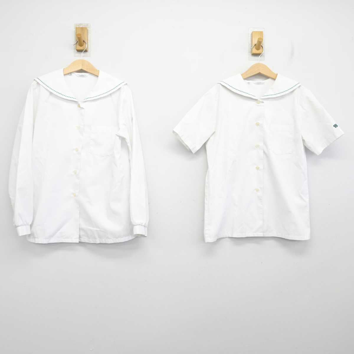 【中古】福岡県 西南学院小学校 女子制服 2点 ブラウス・ブラウス Sf086839 中古制服通販パレイド