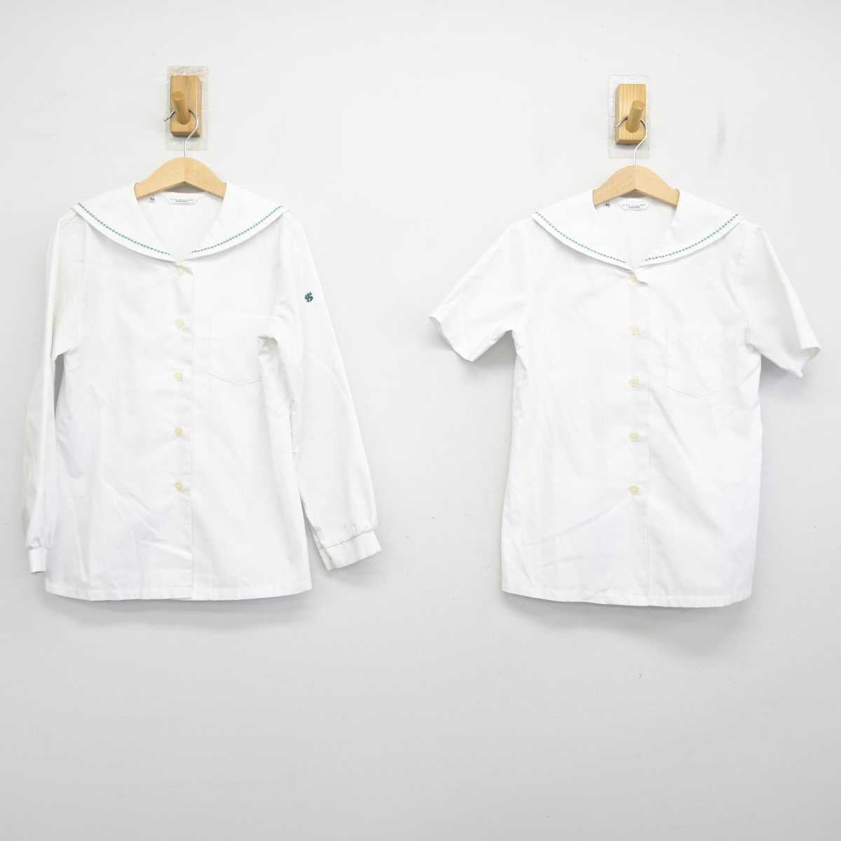 【中古】福岡県 西南学院小学校 女子制服 2点 ブラウス・ブラウス Sf086841 中古制服通販パレイド