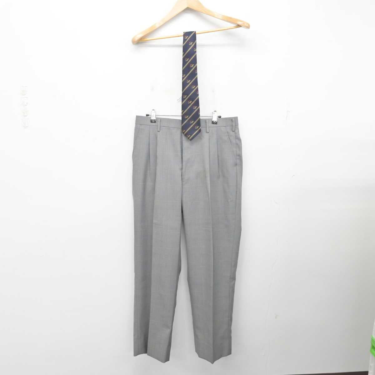 【中古】千葉県 八千代東高等学校 男子制服 3点 ズボン・ズボン Sf087009 中古制服通販パレイド