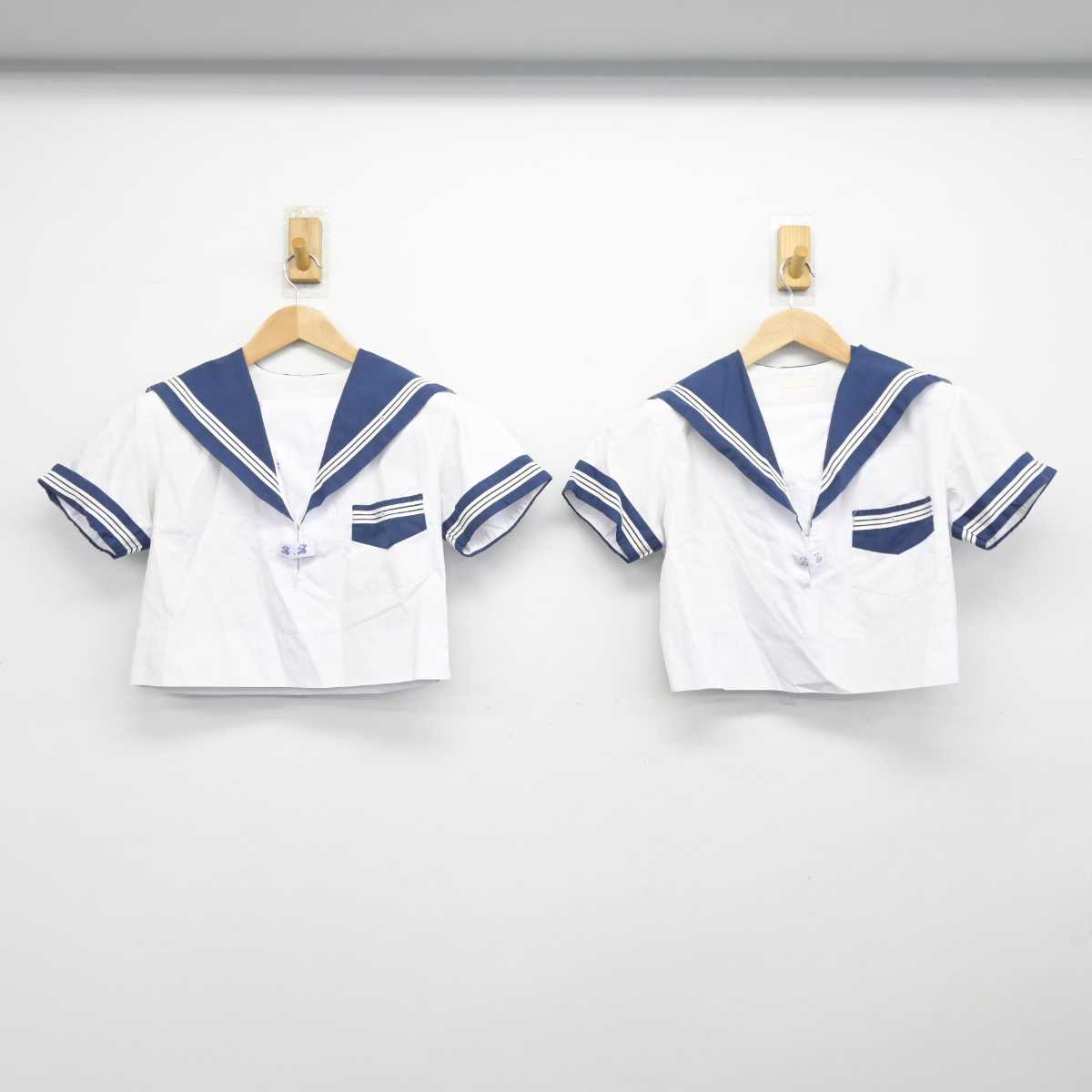 【中古】大阪府 大阪成蹊女子高等学校 女子制服 2点 セーラー服 Sf087010 中古制服通販パレイド
