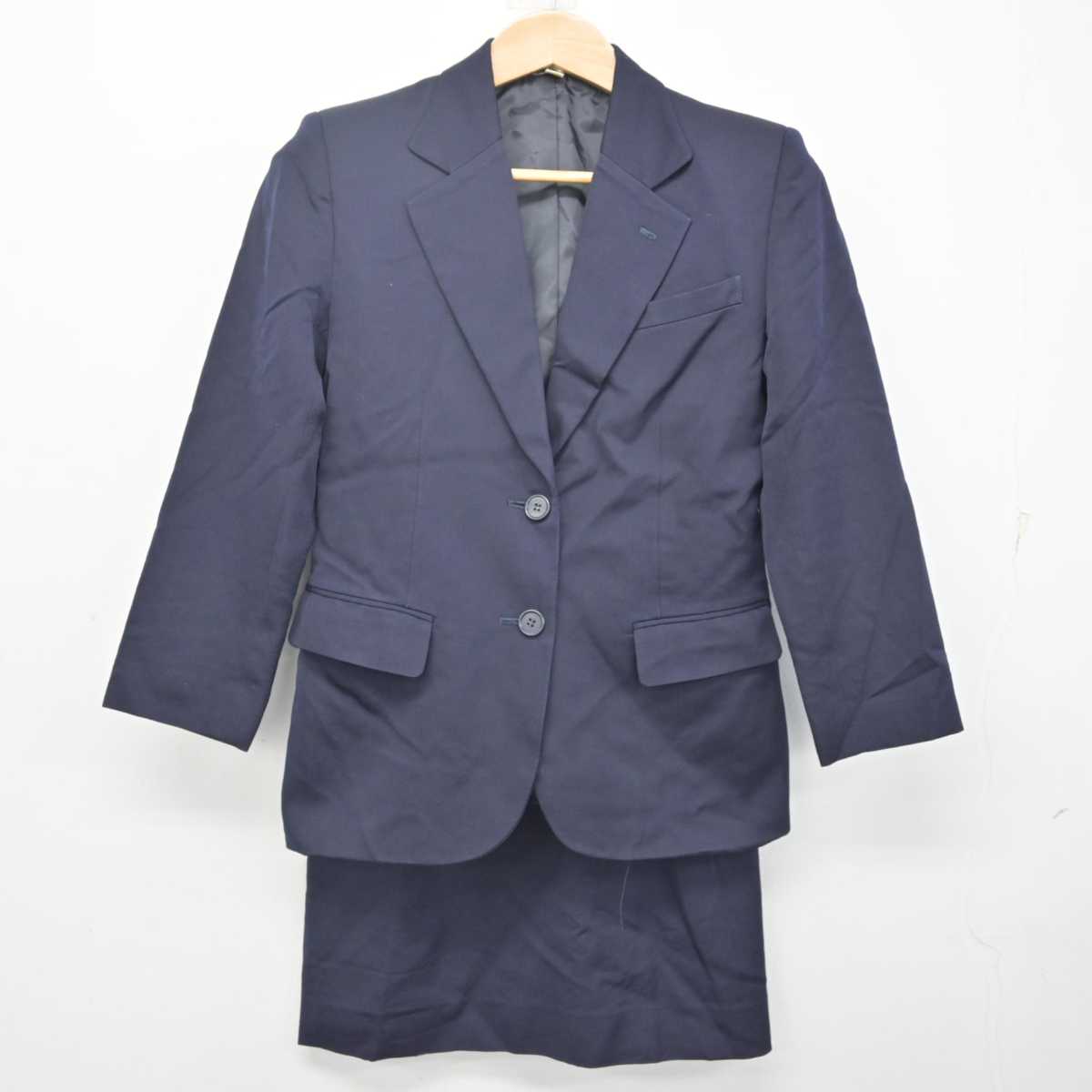 【中古】広島県 安田女子短期大学 女子制服 2点 ブレザー・スカート Sf088052 中古制服通販パレイド