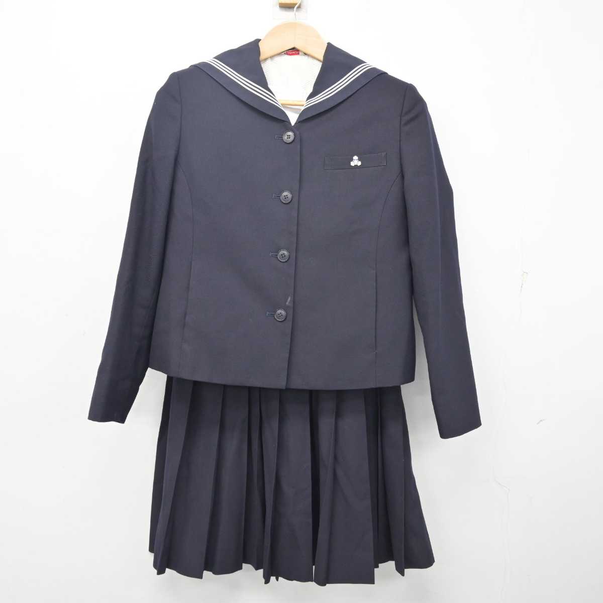 【中古】東京都 佼成学園女子中学高等学校 女子制服 4点 ブレザー・セーラー服・スカート Sf088339 中古制服通販パレイド