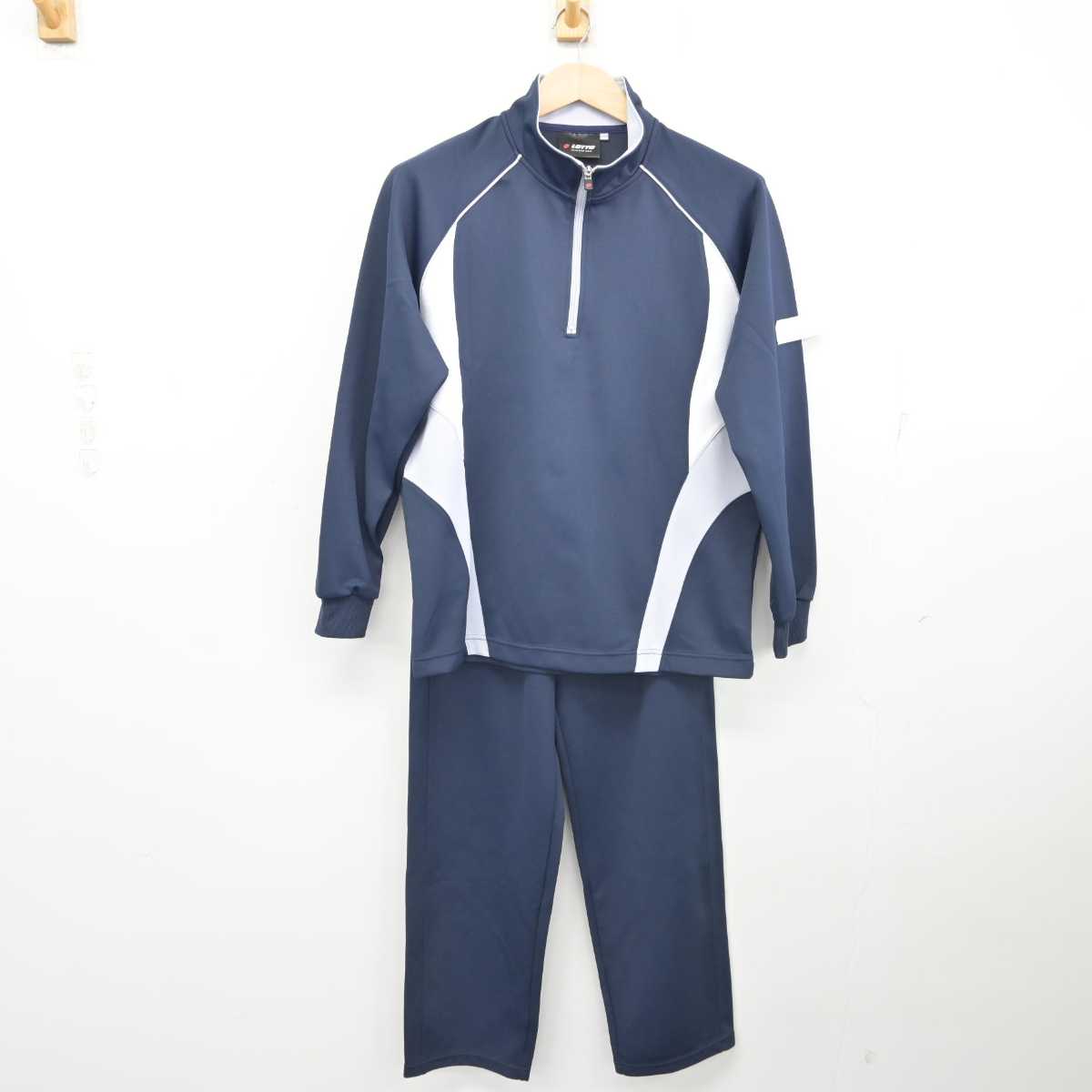 【中古】千葉県 秀明八千代高等学校 女子制服 2点 ジャージ 上・ジャージ 下 Sf088991 中古制服通販パレイド