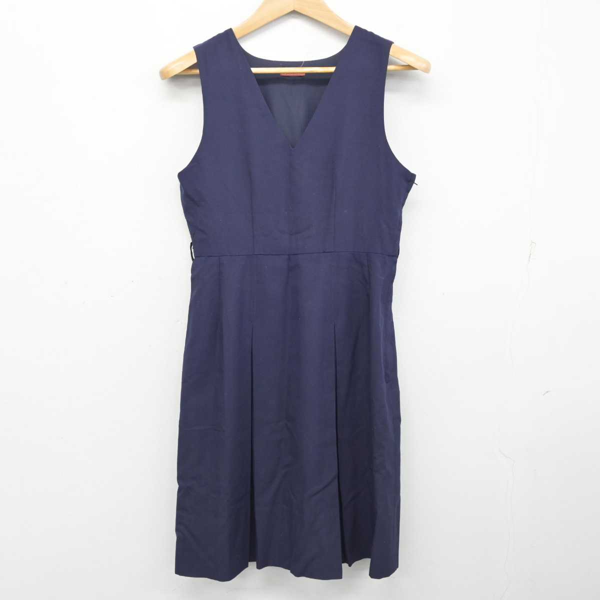 【中古】岩手県 盛岡中央高等学校 女子制服 1点 ジャンパースカート Sf089399 中古制服通販パレイド