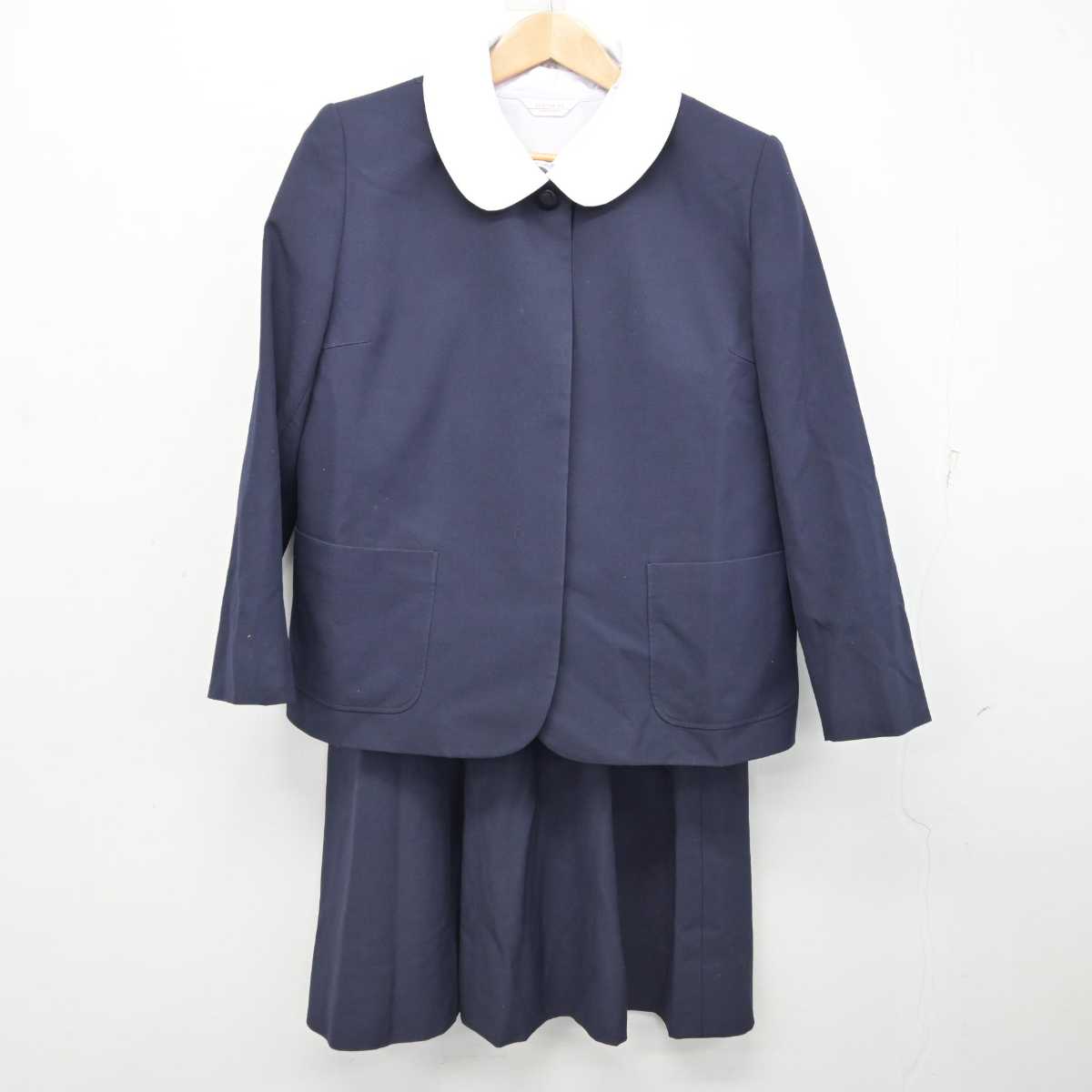 【中古】福島県 会津若松市立第五中学校 女子制服 5点 ブレザー・ベスト・シャツ・スカート Sf089449 中古制服通販パレイド
