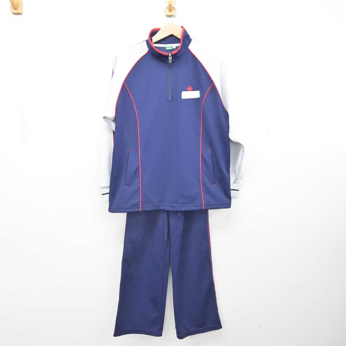 【中古】兵庫県 神戸鈴蘭台高等学校 女子制服 3点 ジャージ 上・ジャージ 下・体操服 下 Sf089941 中古制服通販パレイド