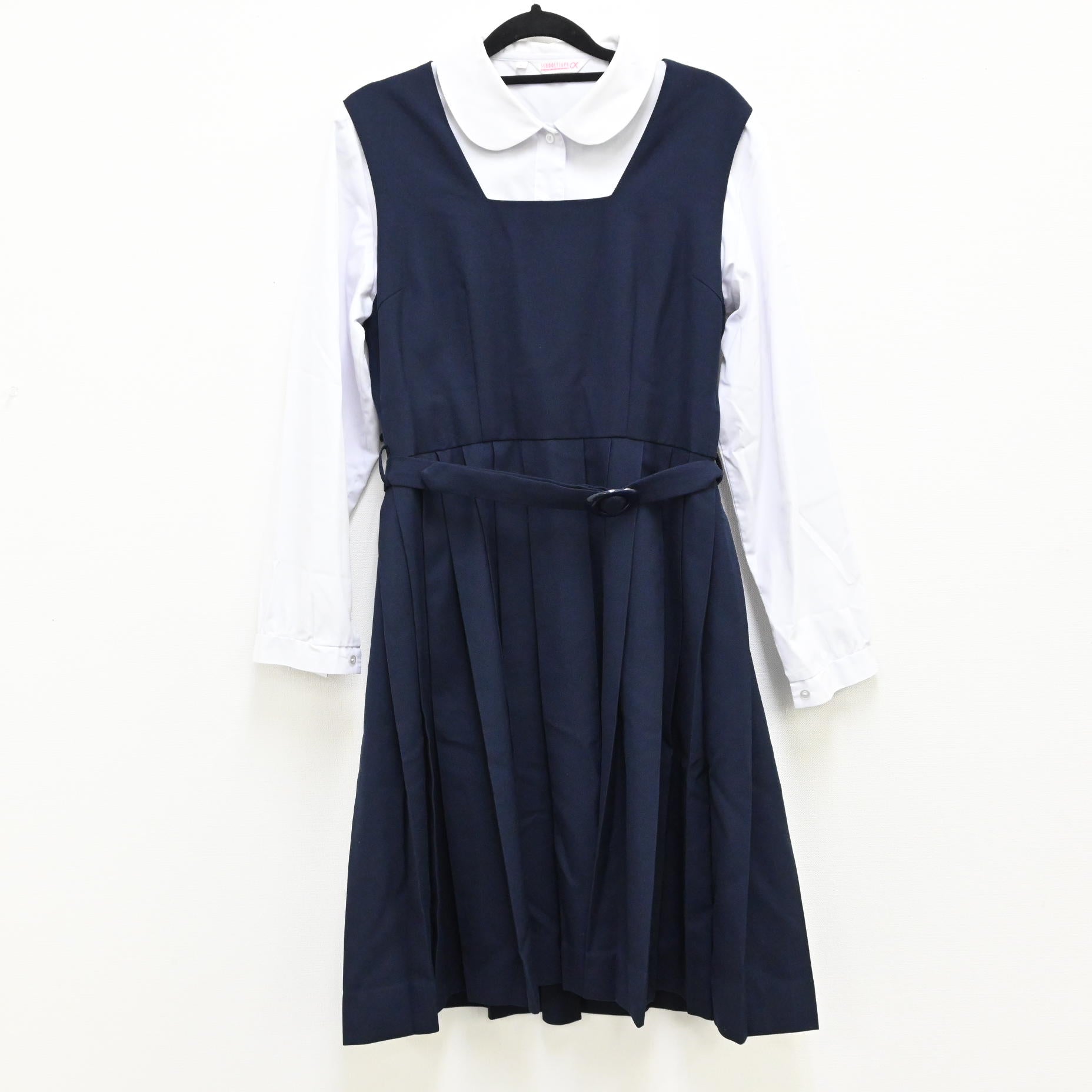 【中古制服】神奈川県 川崎市立御幸中学校 女子制服 3点(ワンピース・シャツ 半袖) Sf000174【リサイクル学生服】 中古制服通販パレイド