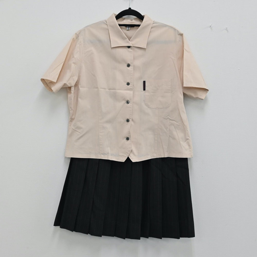 【中古制服】愛媛県 新田高等学校 女子制服（シャツ・スカート）sf000645【リサイクル学生服】 中古制服通販パレイド
