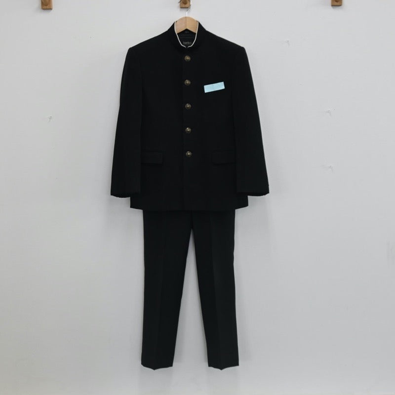 【中古制服】福岡県 福津市立津屋崎中学校 男子制服 2点(学ラン・ズボン)sf002753【リサイクル学生服】 中古制服通販パレイド