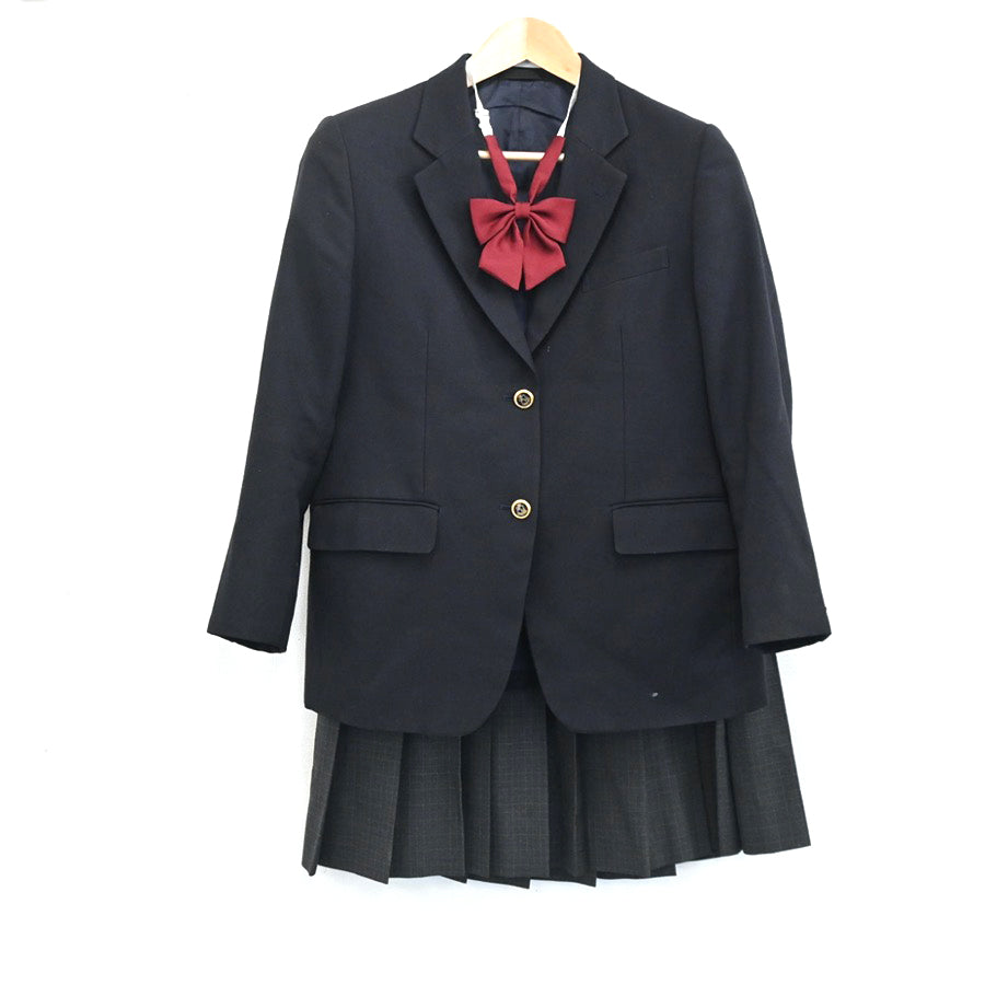 【中古制服】東京都 東京都立松原高等学校 女子制服 3点(ブレザー・スカート)sf003231【リサイクル学生服】 中古制服通販パレイド