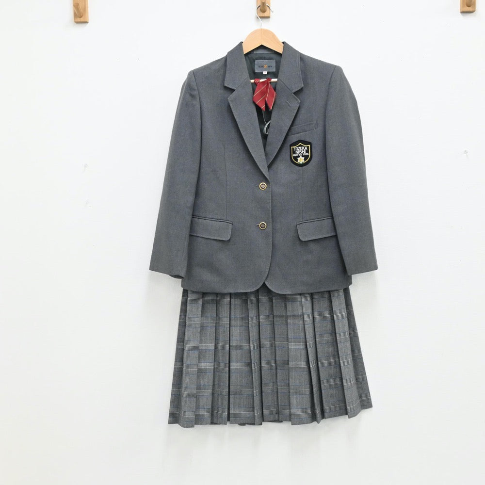【中古制服】埼玉県 戸塚西中学校 女子制服 5点（ブレザー・スカート）sf004497【リサイクル学生服】 中古制服通販パレイド
