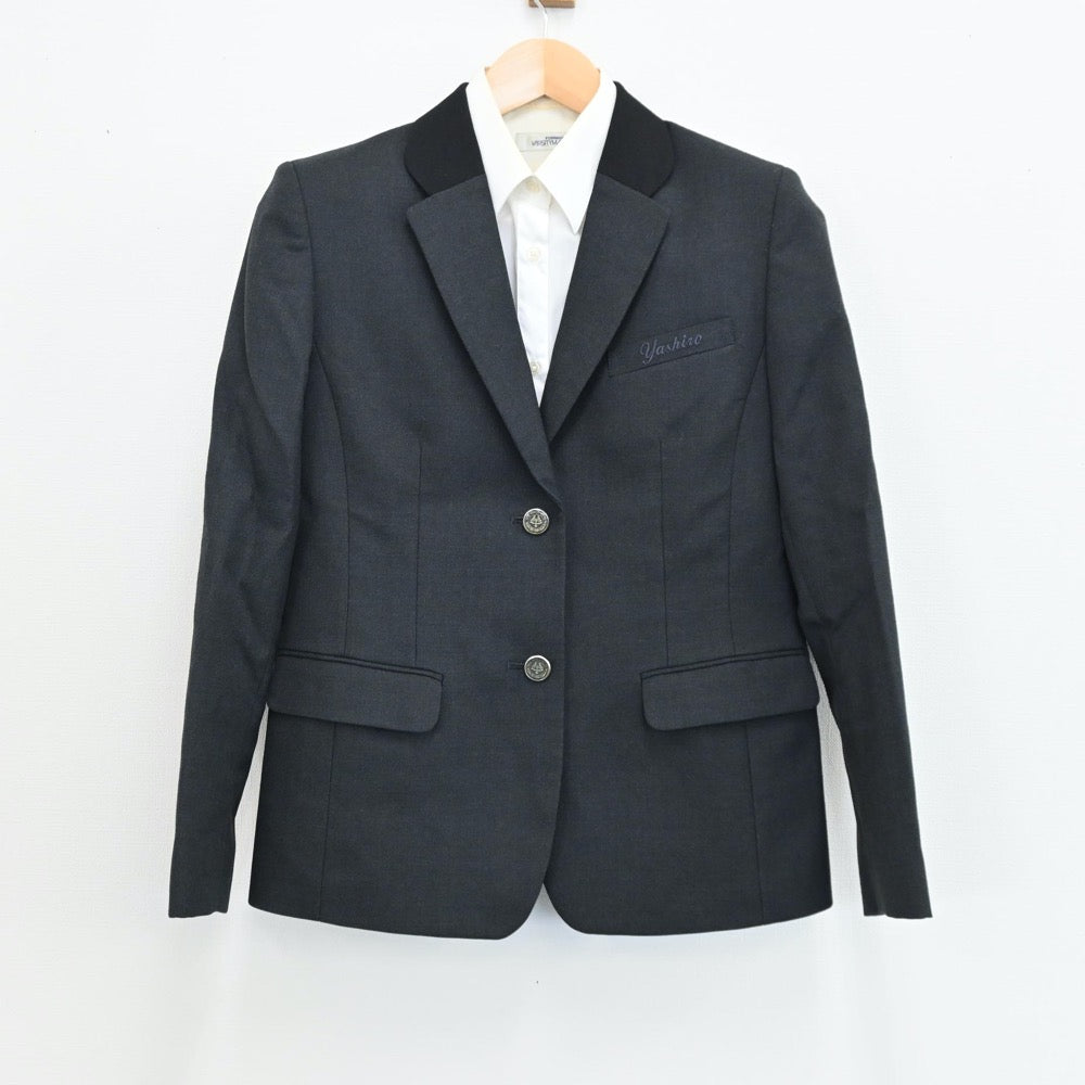 【中古制服】長野県 屋代高等学校・附属中学校 女子制服 2点（ブレザー・シャツ）sf004898【リサイクル学生服】 中古制服通販パレイド