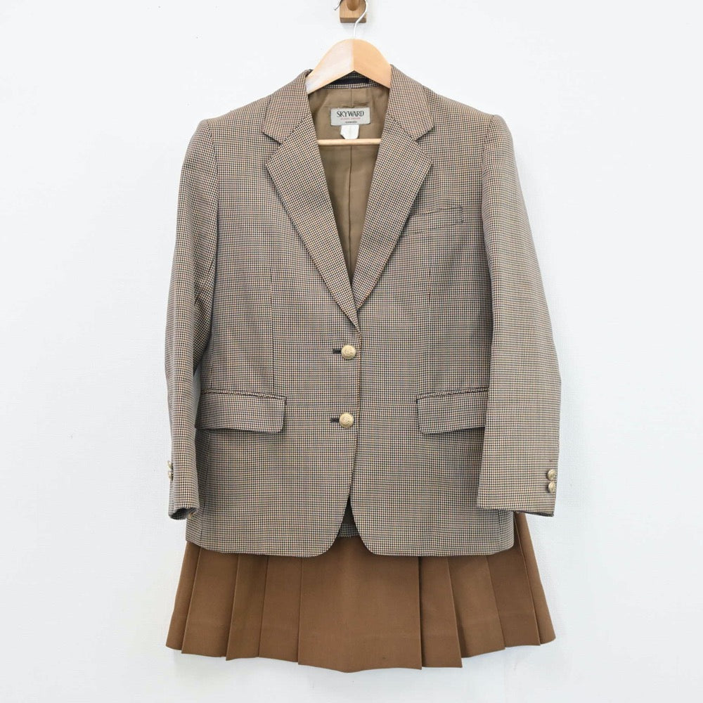 【中古制服】福島県 福島県立福島東高校 女子制服 2点（ブレザー・スカート）sf004959【リサイクル学生服】 中古制服通販パレイド