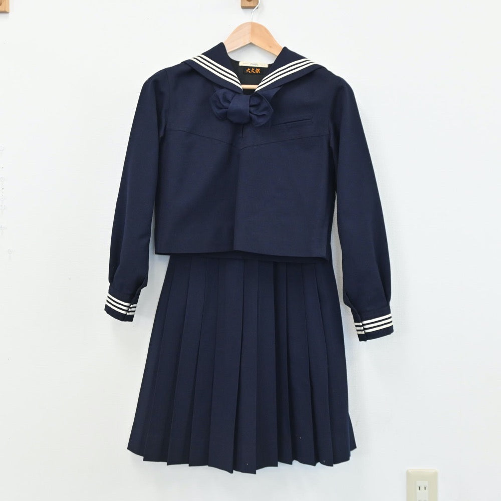 【中古制服】東京都 大妻多摩中学高等学校 女子制服 6点（セーラー服・シャツ・スカート）sf005451【リサイクル学生服】 中古制服通販パレイド