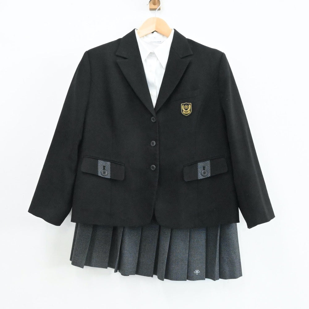 【中古制服】青森県 東奥学園高等学校 女子制服 4点（ブレザー・シャツ・スカート）sf006288【リサイクル学生服】 中古制服通販パレイド