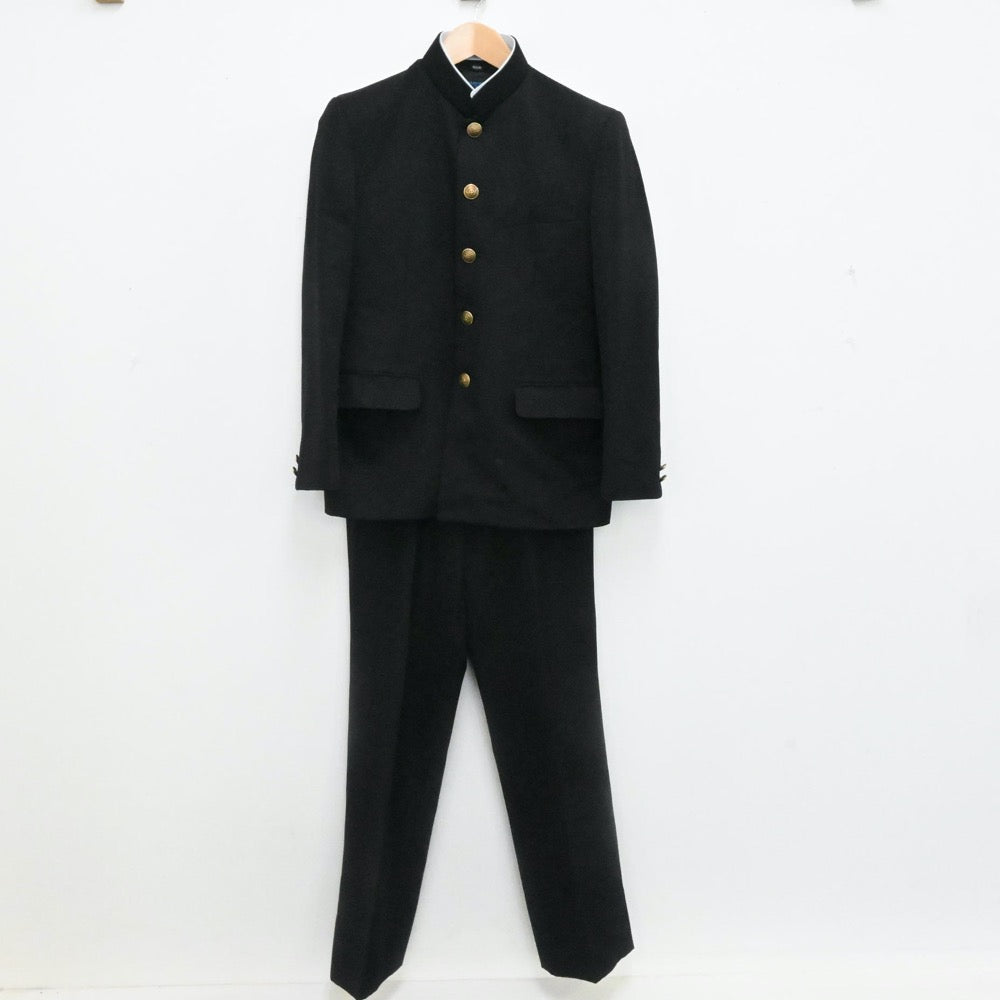 【中古制服】三重県 四日市市立羽津中学校 男子制服 5点（学ラン・シャツ・ズボン）sf006556【リサイクル学生服】 中古制服通販パレイド