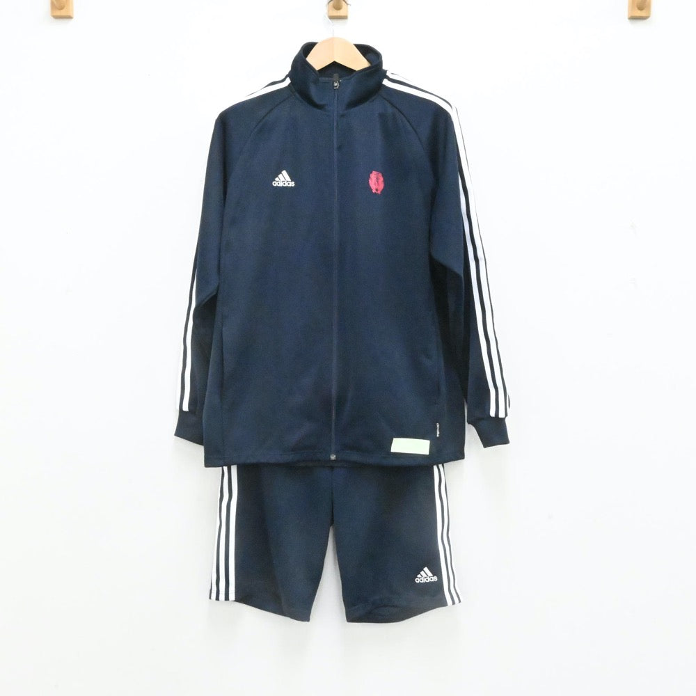 【中古制服】埼玉県 栄北高等学校 男子制服 3点（体操服 上・ジャージ 上・ジャージ 下）sf006666【リサイクル学生服】 中古制服