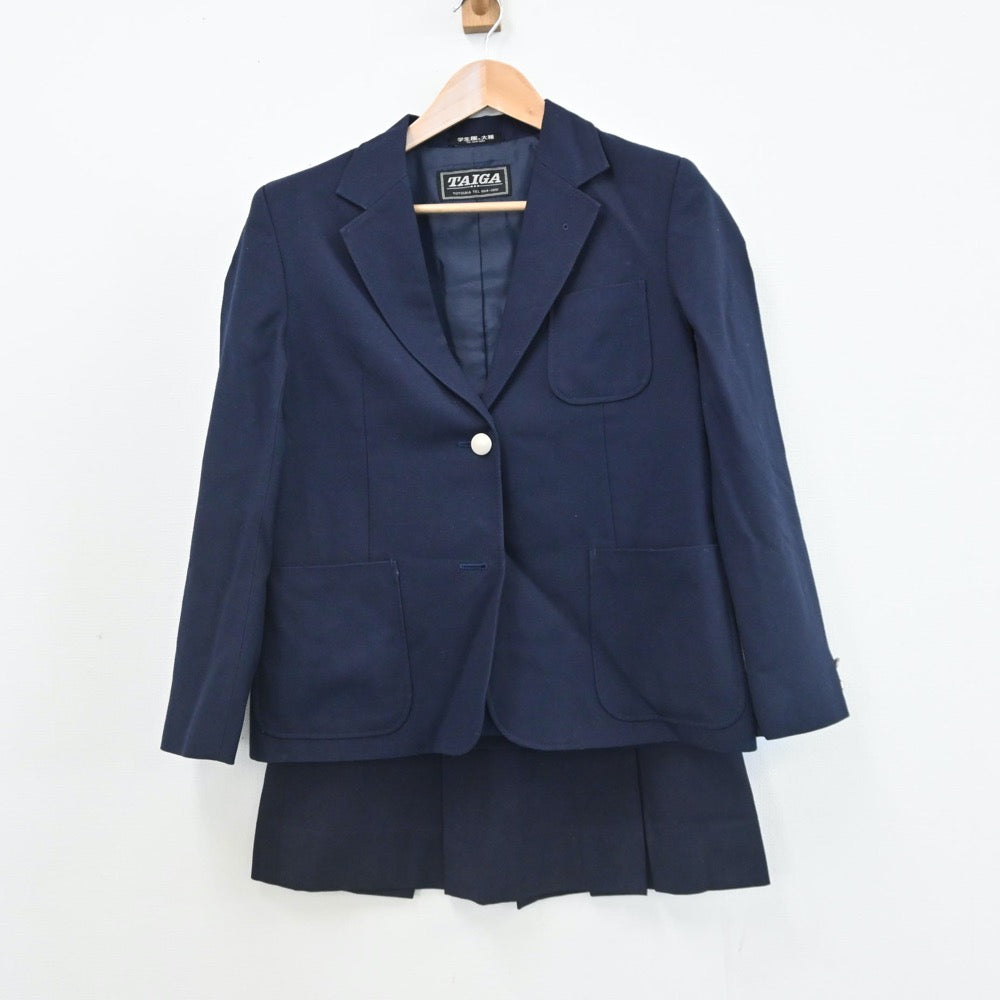 【中古制服】神奈川県 横浜市立秋葉中学校 女子制服 4点(ブレザー・ベスト・スカート)sf008008【リサイクル学生服】 中古制服通販パレイド