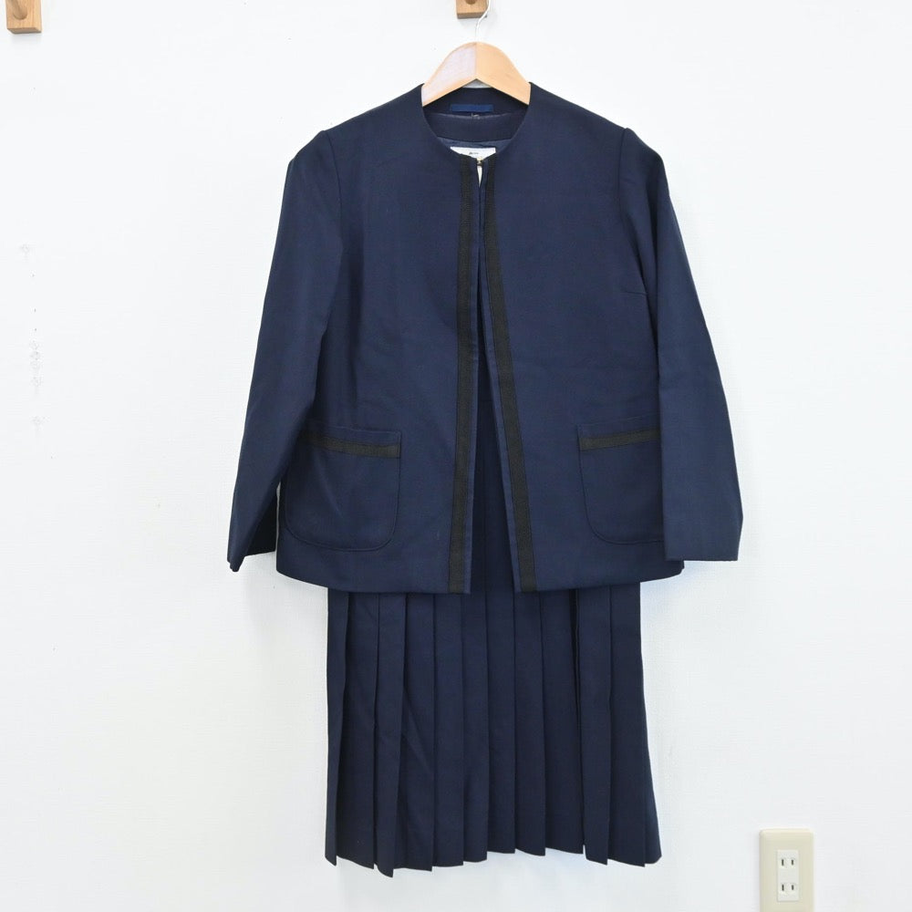 【中古制服】東京都 小岩第三中学校 女子制服 2点(ブレザー・ジャンパースカート)sf008150【リサイクル学生服】 中古制服通販パレイド