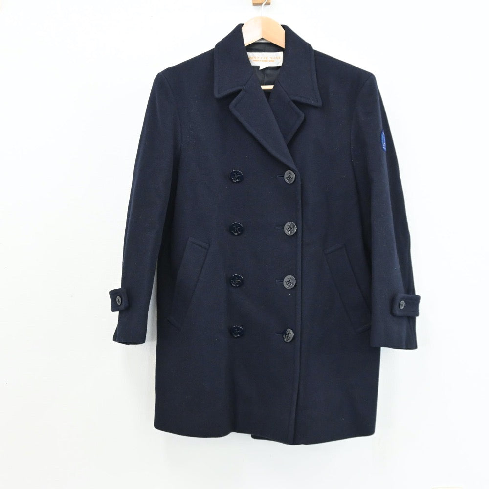 【中古制服】福島県 福島大学附属中学校 女子制服 1点（コート）sf008486【リサイクル学生服】 中古制服通販パレイド