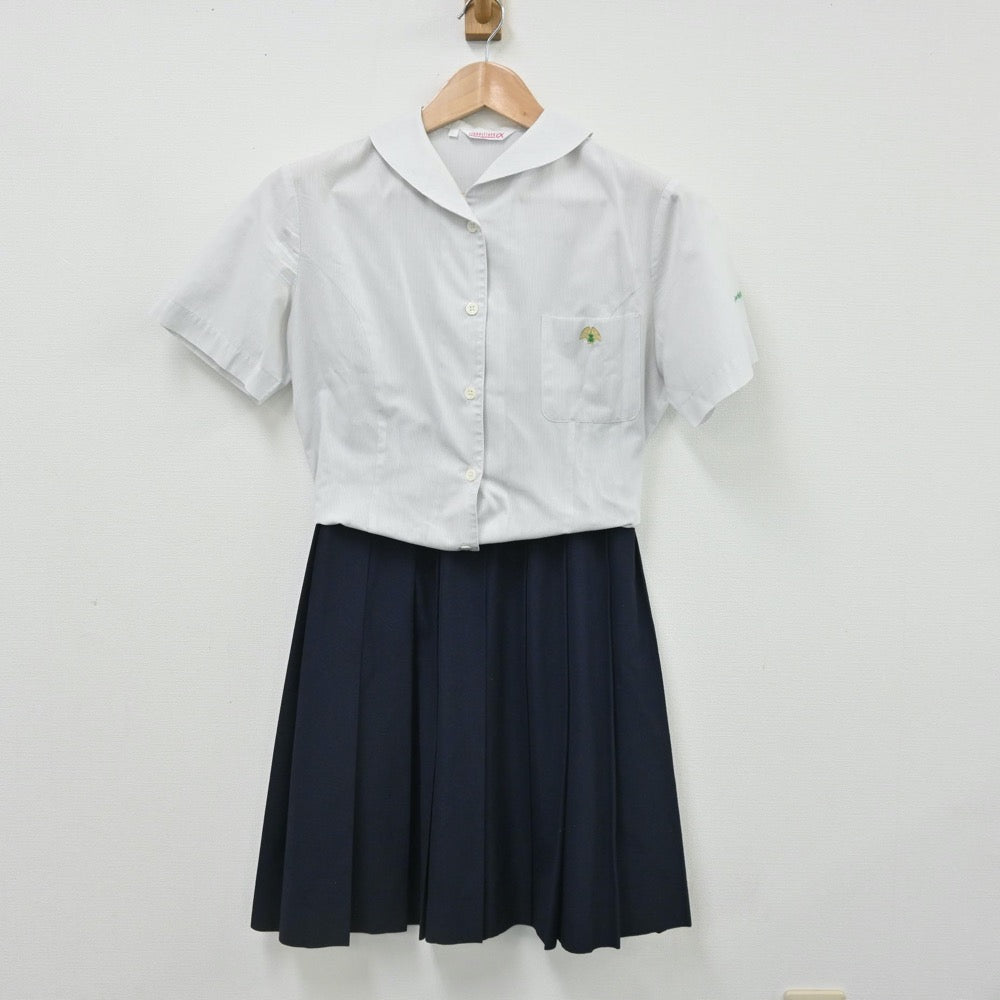 【中古制服】奈良県 畝傍高等学校 女子制服 4点（シャツ・ベスト・スカート）sf008919【リサイクル学生服】 中古制服通販パレイド