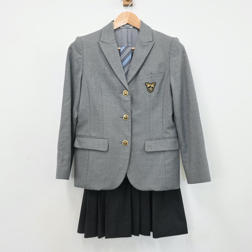【中古制服】東京都 淑徳高等学校 女子制服 3点（ブレザー・スカート）sf008997【リサイクル学生服】 中古制服通販パレイド