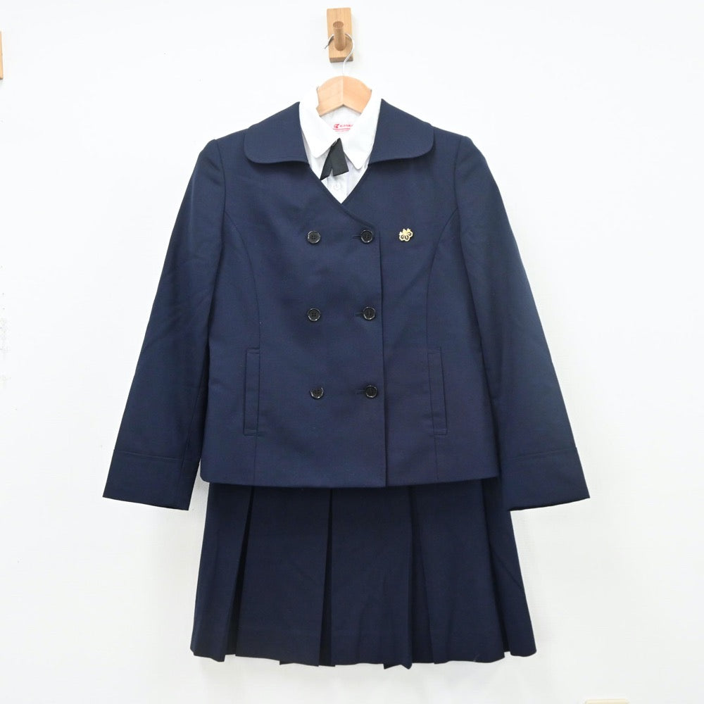 【中古制服】東京都 桐朋女子高等学校 女子制服 5点（ブレザー・ニット・シャツ・スカート）sf009914【リサイクル学生服】 中古制服