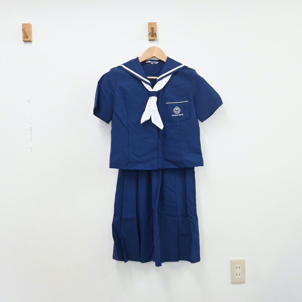 【中古制服】熊本県 信愛女学院 女子制服 6点(セーラー服・セーラー服・スカート)sf010090【リサイクル学生服】 中古制服通販パレイド