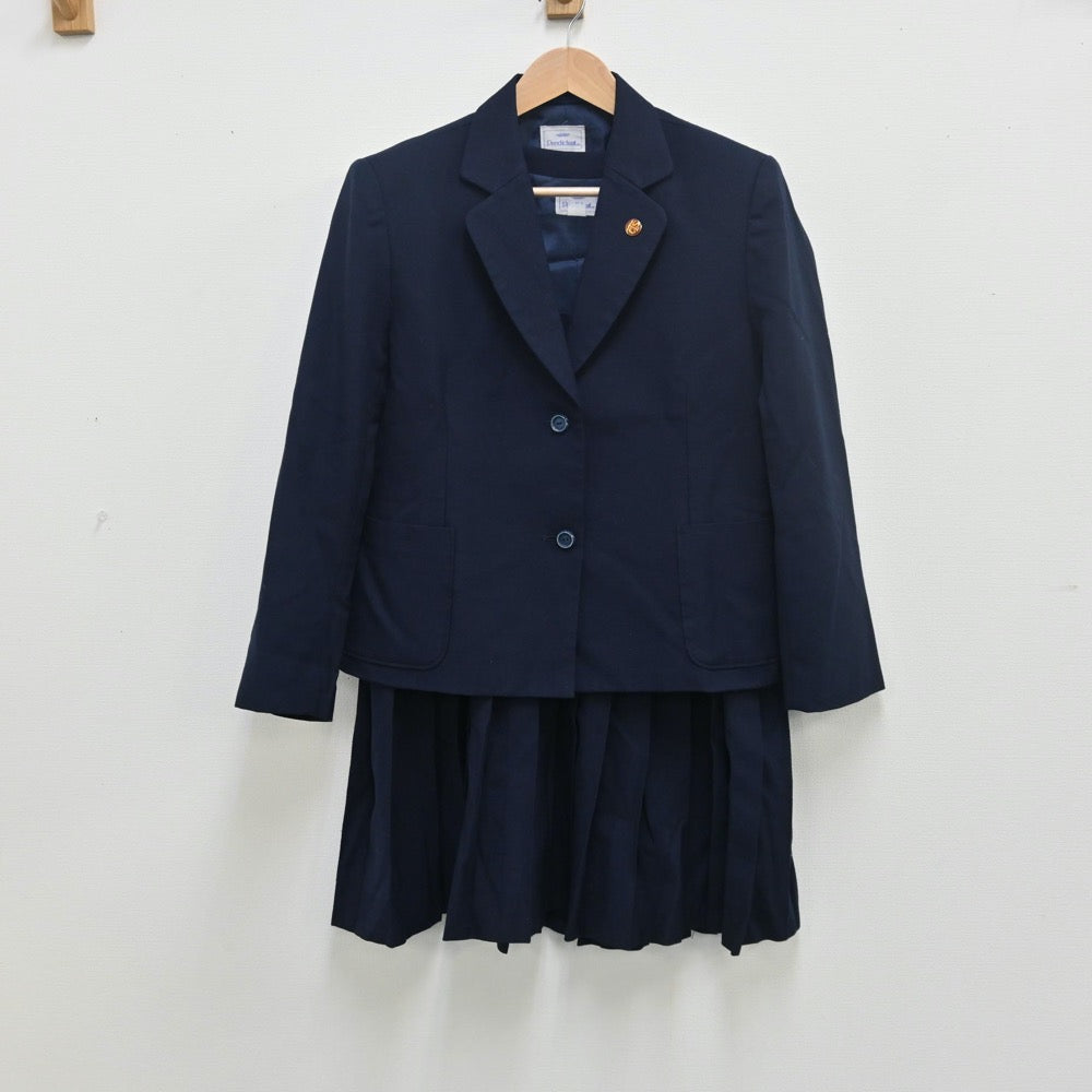 【中古制服】徳島県 徳島商業高等学校 女子制服 2点（ブレザー・ジャンパースカート）sf010514【リサイクル学生服】 中古制服通販パレイド