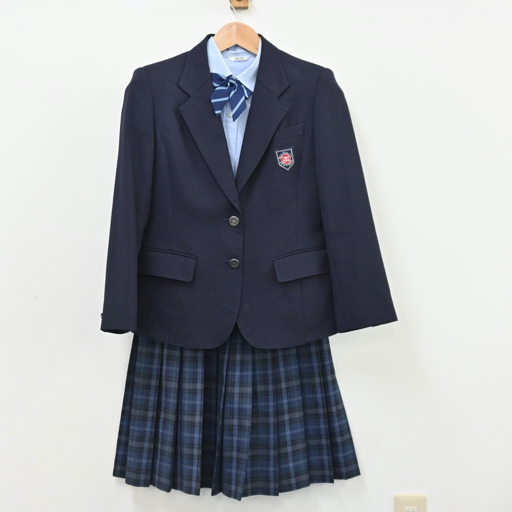 【中古制服】埼玉県 埼玉県立三郷北高等学校 女子制服 4点（ブレザー・シャツ・スカート）sf010713【リサイクル学生服】 中古制服通販パレイド