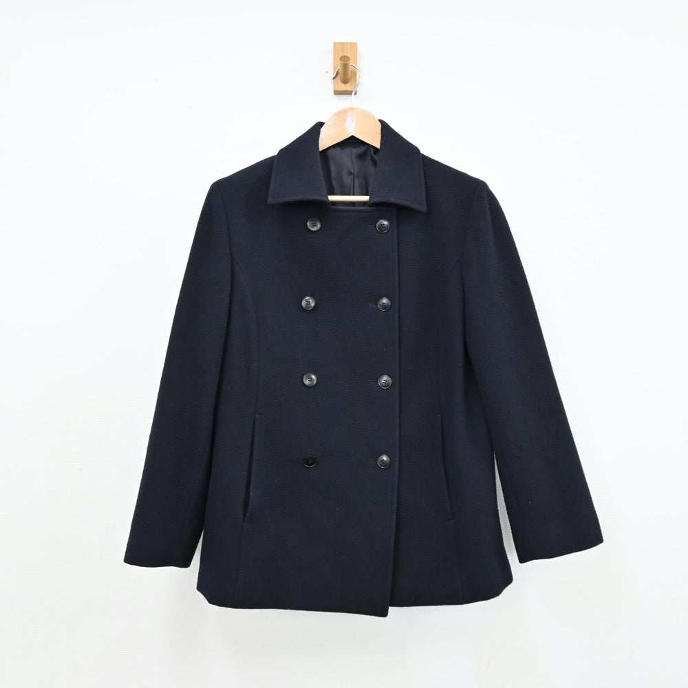 【中古制服】東京都 富士見中学校 女子制服 1点（コート）sf011058【リサイクル学生服】 中古制服通販パレイド