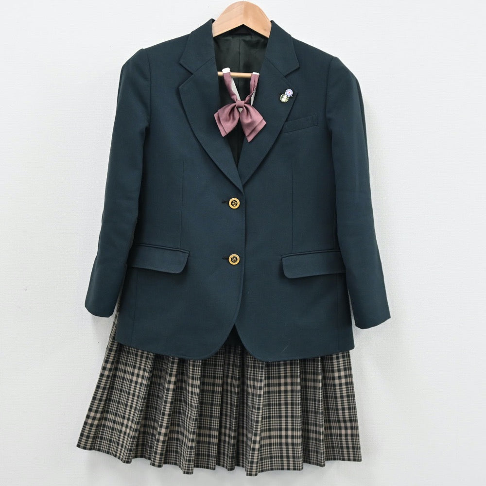 【中古制服】宮城県 高砂中学校 女子制服 5点（ブレザー・ベスト・スカート）sf011203【リサイクル学生服】 中古制服通販パレイド