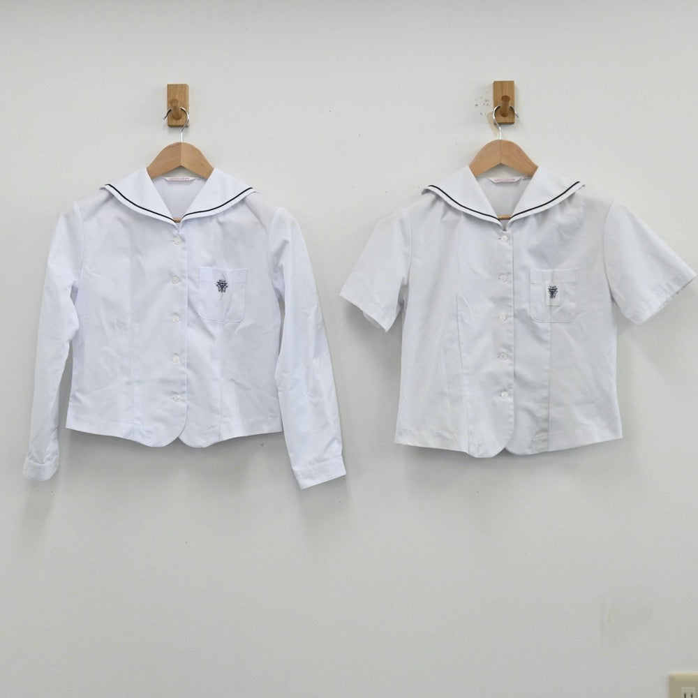 【中古制服】東京都 清新第一中学校 女子制服 2点（セーラー服・セーラー服）sf012150【リサイクル学生服】 中古制服通販パレイド