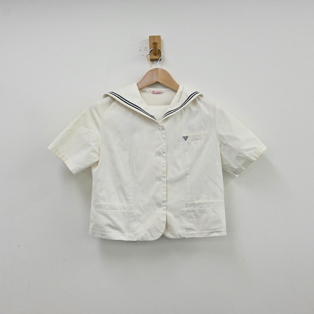 【中古制服】佐賀県 唐津東中学校 女子制服 1点(セーラー服)sf013107【リサイクル学生服】 中古制服通販パレイド