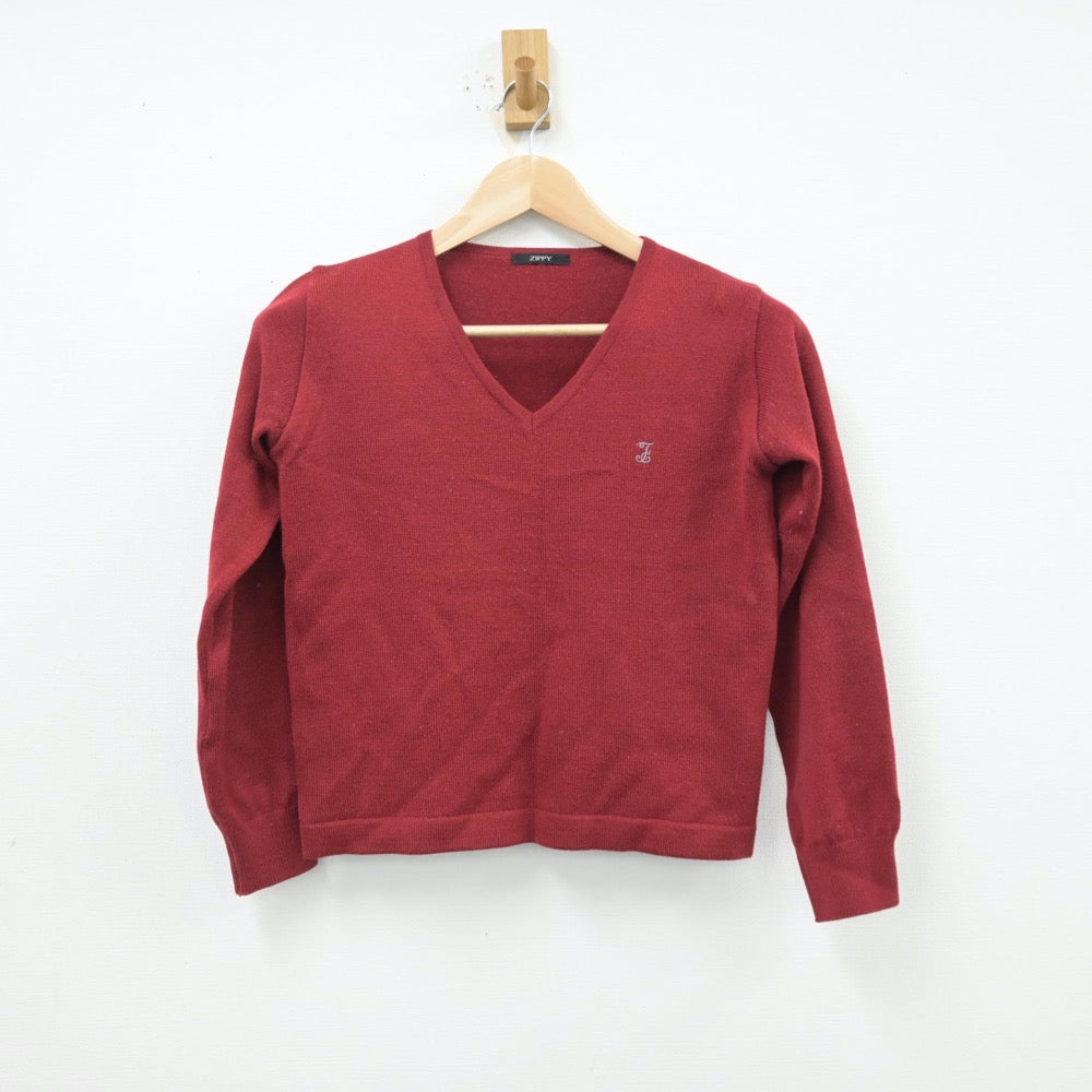 【中古制服】東京都 富士見丘高等学校 女子制服 2点（ニット）sf013315【リサイクル学生服】 中古制服通販パレイド