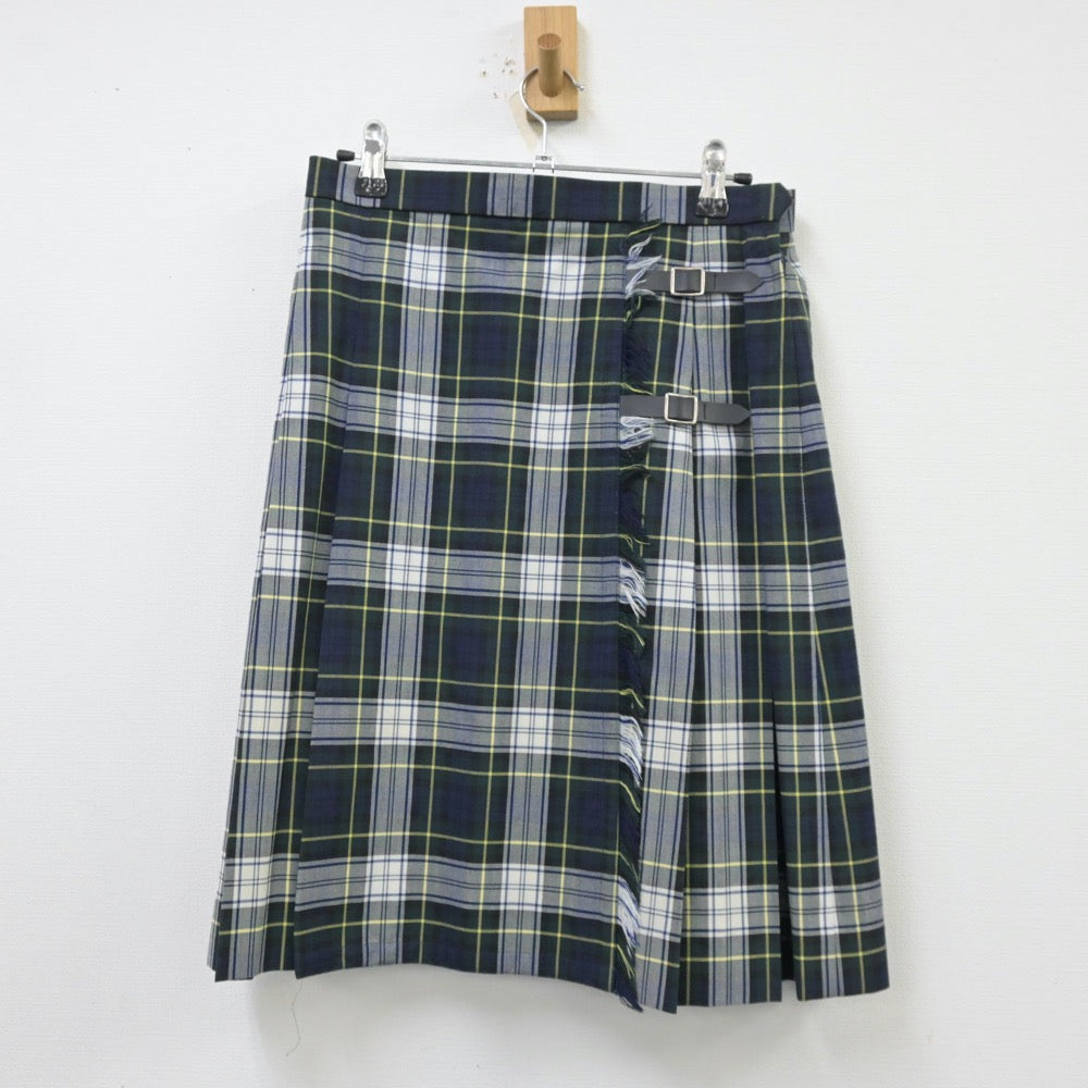 【中古制服】青森県 東奥義塾高等学校 女子制服 2点（スカート）sf013396【リサイクル学生服】 中古制服通販パレイド