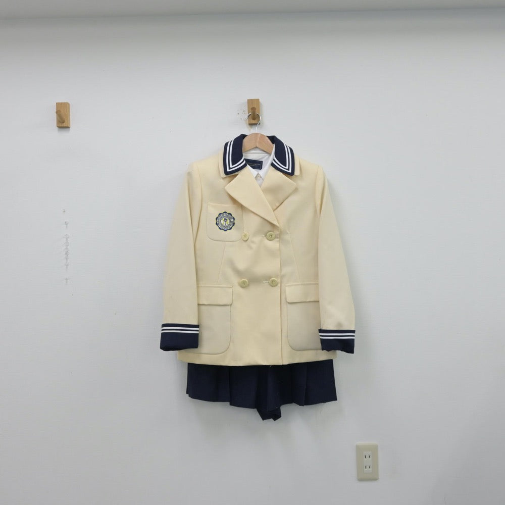 【中古制服】三重県 桜丘中学校・高等学校元日生学園 女子制服 3点（ブレザー・シャツ・スカート）sf013677【リサイクル学生服