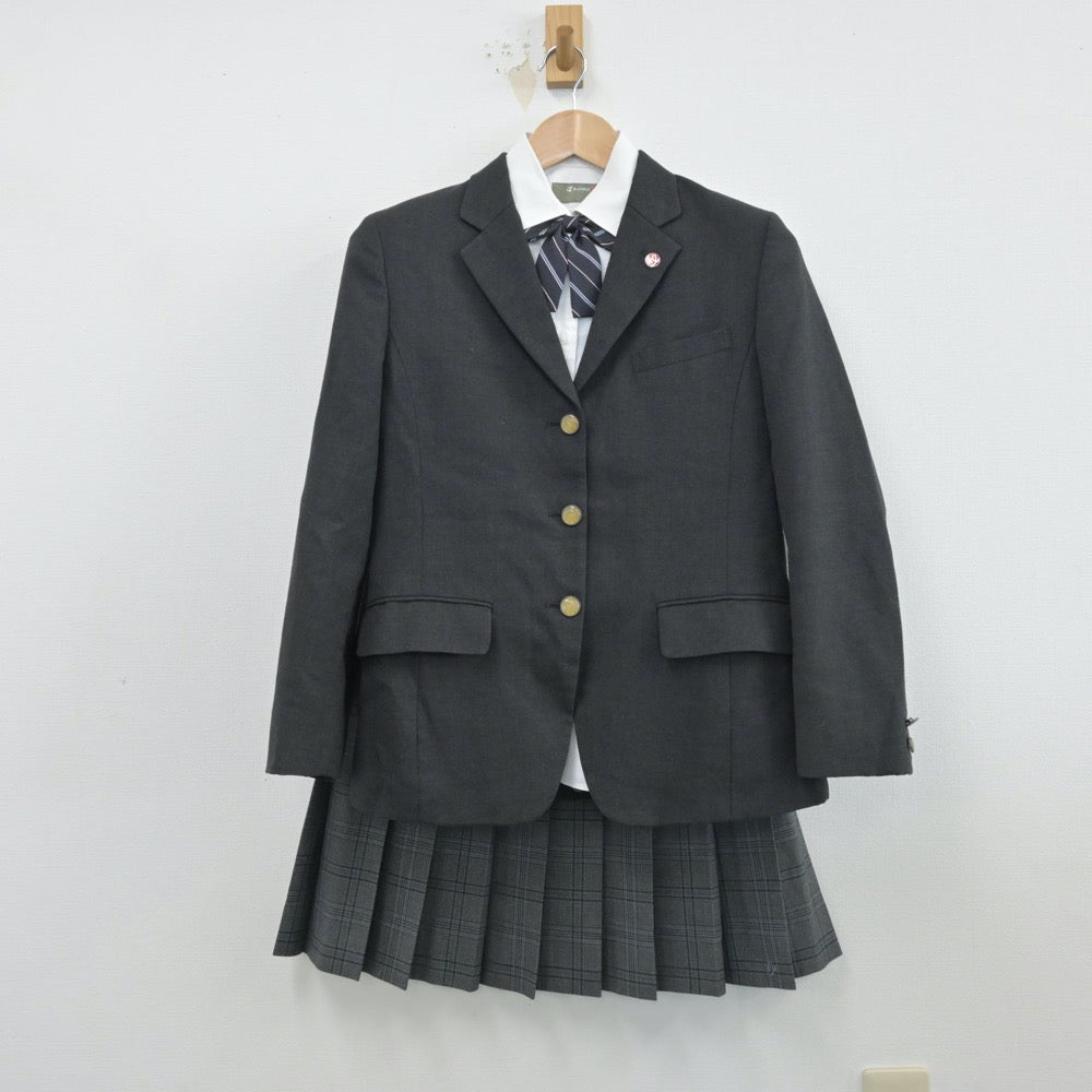 【中古制服】埼玉県 草加高等学校 女子制服 5点（ブレザー・シャツ・スカート）sf014586【リサイクル学生服】 中古制服通販パレイド