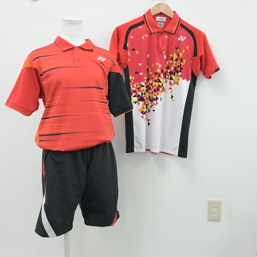 【中古制服】富山県 富山市立藤ノ木中学校 バドミントン部 ユニフォーム 女子制服 3点（部活ユニフォーム 上下）sf014828【リサイクル