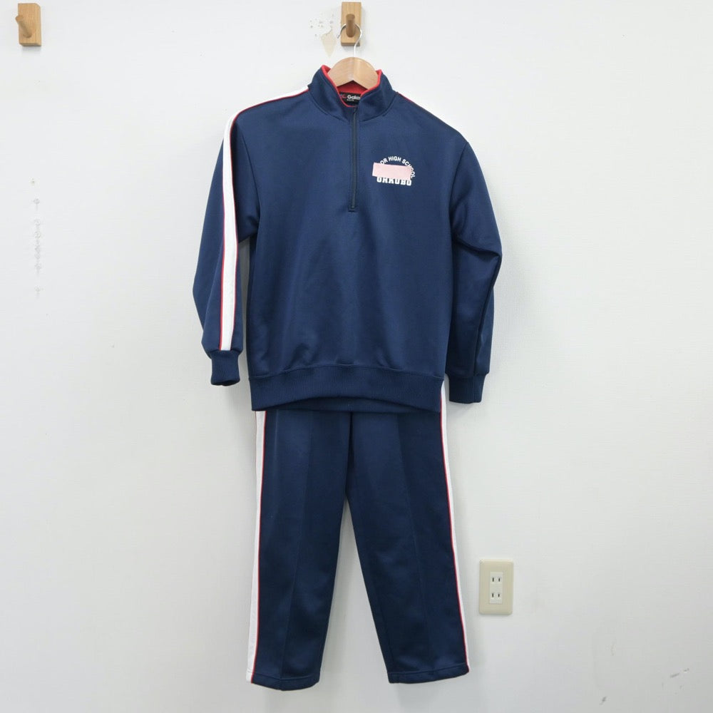 【中古制服】兵庫県 明石市立大久保中学校 女子制服 4点（ジャージ 上・体操服 上・ジャージ 下・体操服 下）sf014856【リサイクル学生
