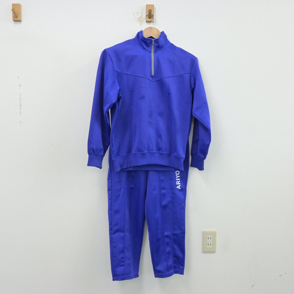 【中古制服】千葉県 千葉市立有吉中学校 女子制服 4点（ジャージ 上・体操服 上・ジャージ 下・体操服 下）sf014888【リサイクル学生服