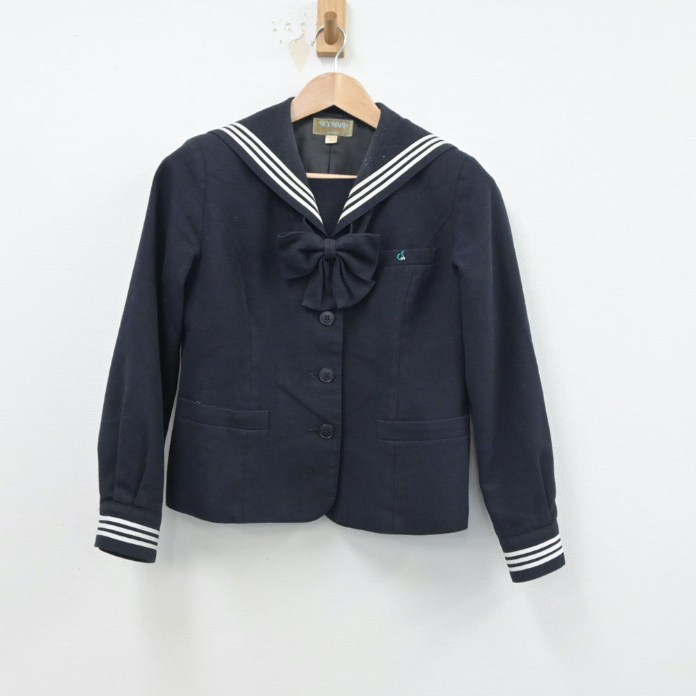 【中古制服】東京都 大田桜台高等学校 女子制服 2点（セーラー服）sf015636【リサイクル学生服】 中古制服通販パレイド