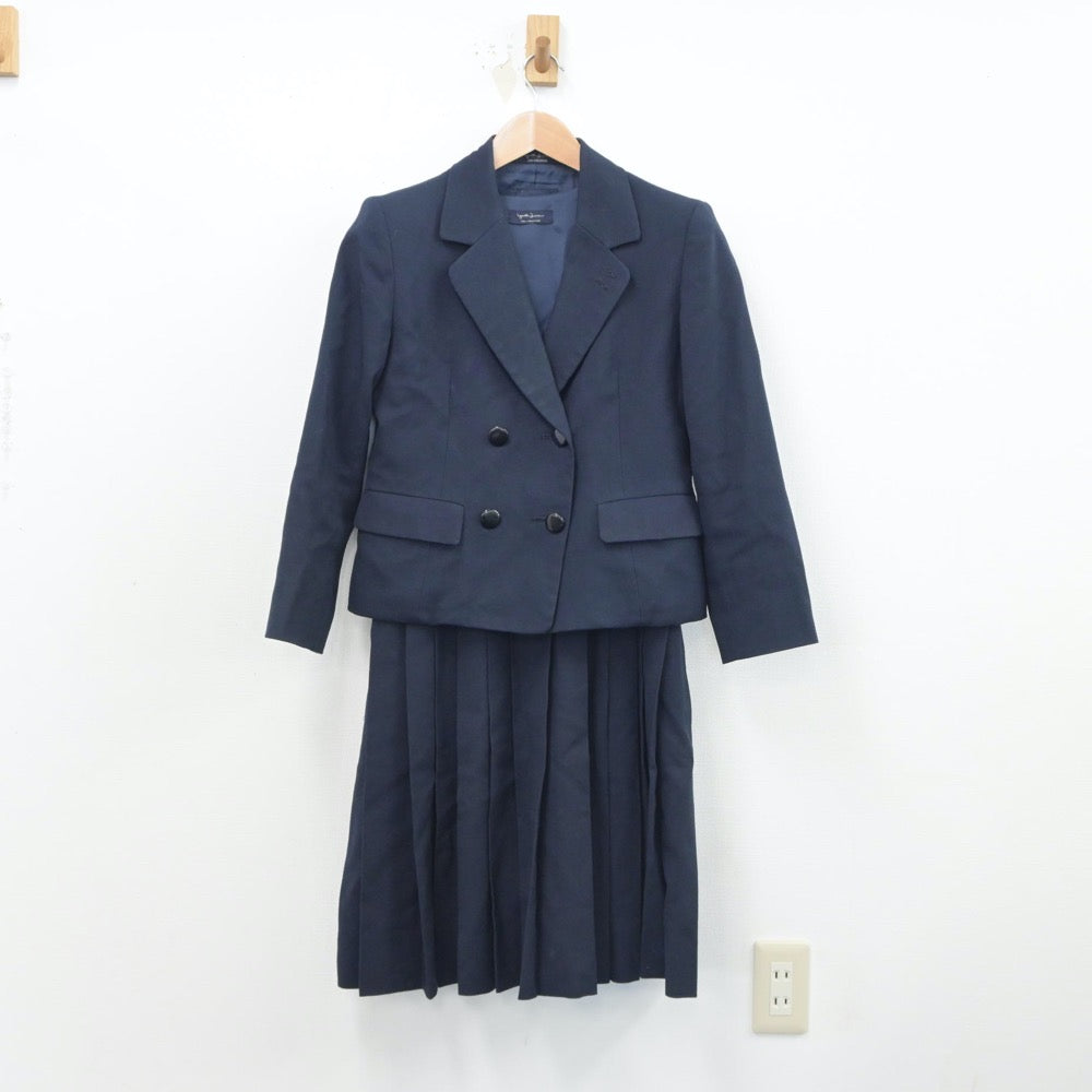 【中古制服】熊本県 熊本工業高等学校 女子制服 4点（ブレザー・ジャンパースカート・スカート）sf015853【リサイクル学生服】 中古