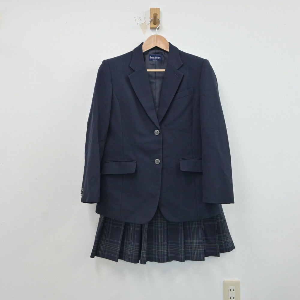 【中古制服】東京都 日野台高等学校 女子制服 2点(ブレザー・スカート)sf016663【リサイクル学生服】 中古制服通販パレイド