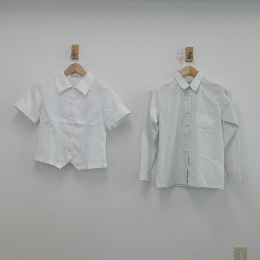【中古制服】富山県 龍谷富山高等学校 女子制服 2点（シャツ）sf016969【リサイクル学生服】 中古制服通販パレイド
